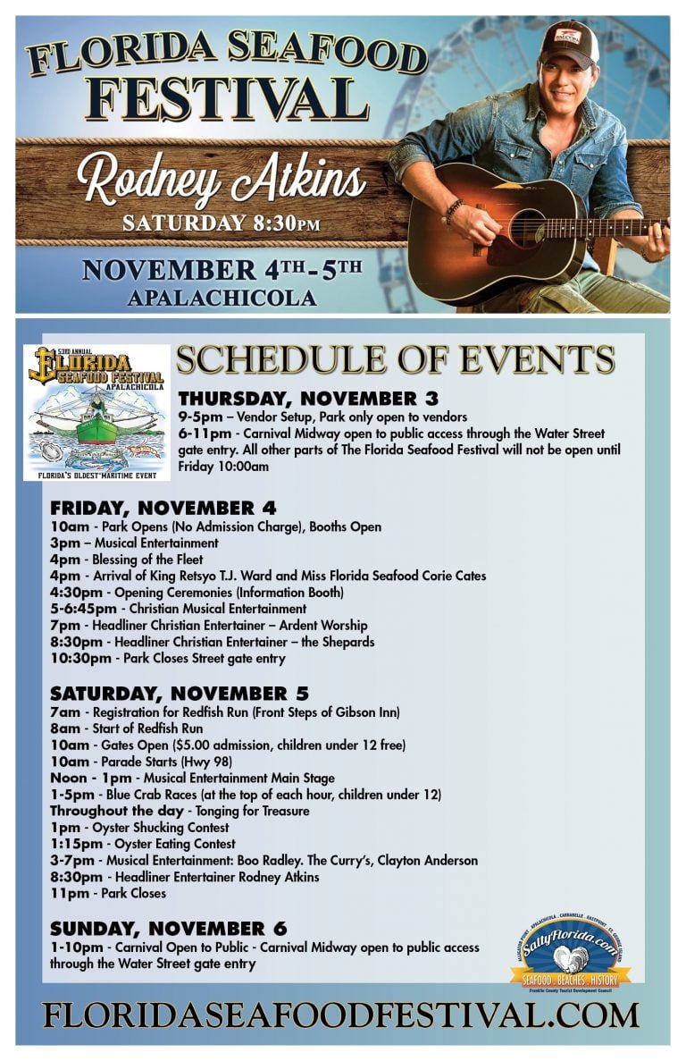 Schedule of Events – Poster